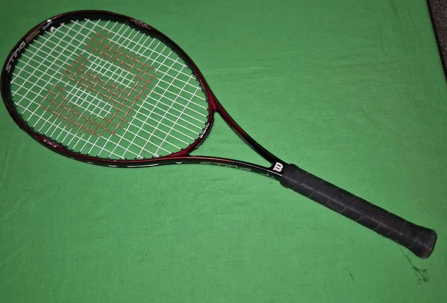 WILSON STING COMP High Beam Tennis Racket PWS Graphite Composite 100 sq ...