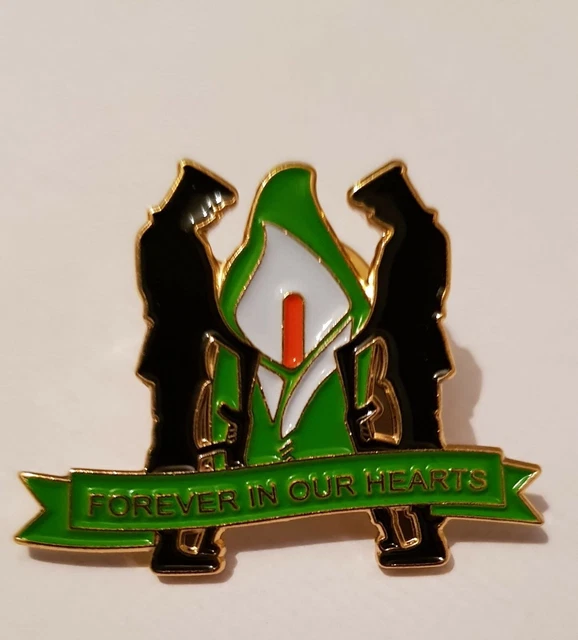 EASTER LILY IRISH Republican Remembrance Pin Badge 1916 Rising Ira ...
