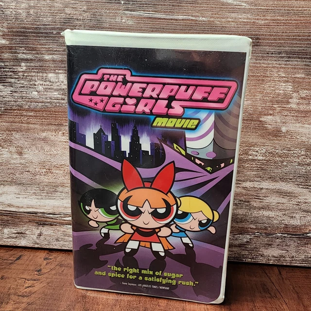 THE POWERPUFF GIRLS Movie - VHS, 2002 Cartoon Network Y2k Clamshell £23 ...