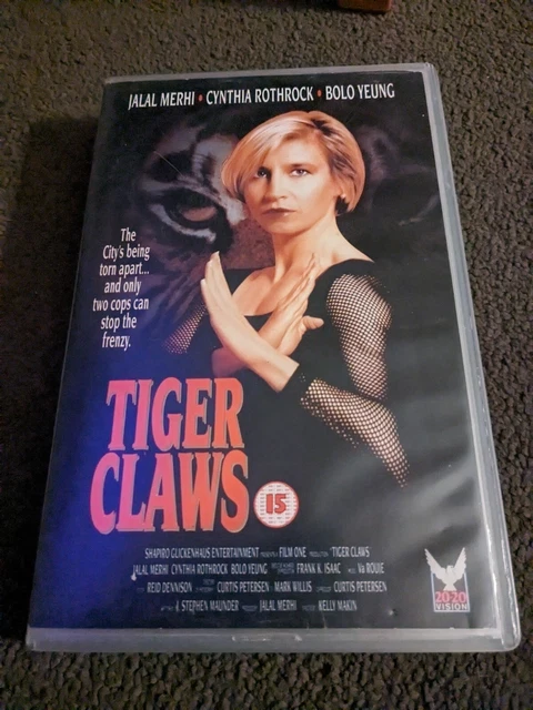 TIGER CLAWS, 1991, VHS, Cynthia Rothrock £0.99 - PicClick UK