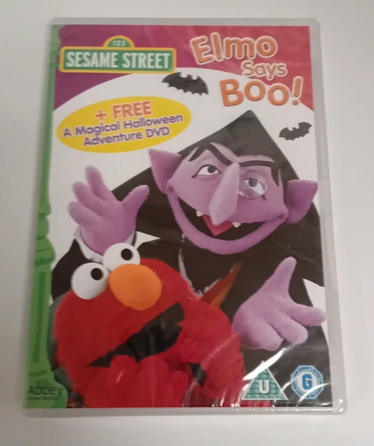 ELMO SAYS BOO + Magical Halloween [DVD] New & Sealed £2.95 - PicClick UK