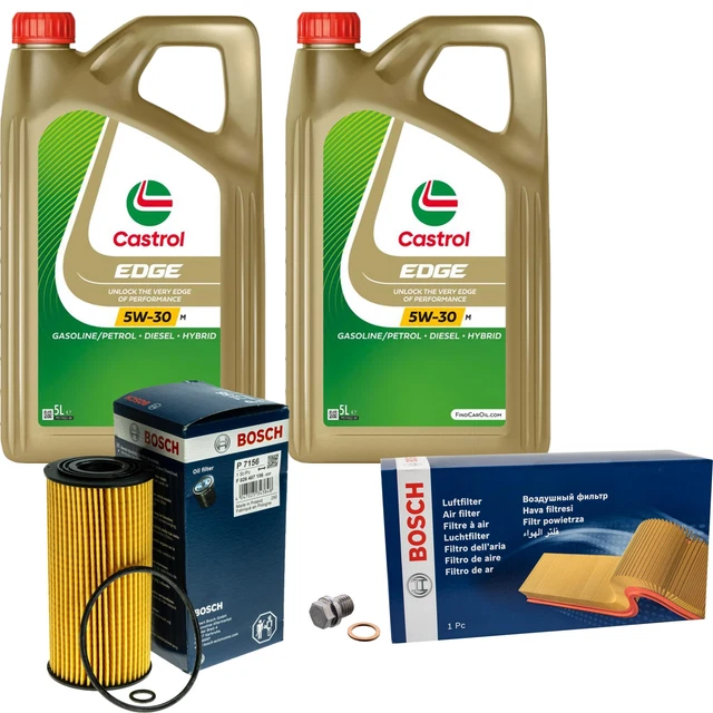BOSCH INSPECTION SET 10 L Castrol 5W-30, M pour Hyundai IX35 EUR 198,35 ...