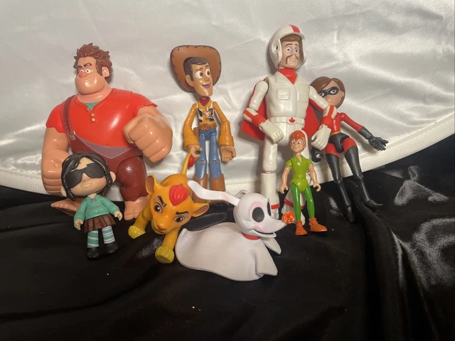 DISNEY PIXAR MIXED FIGURE BUNDLE FILM CHARACTER Toy Story Wreck-It ...