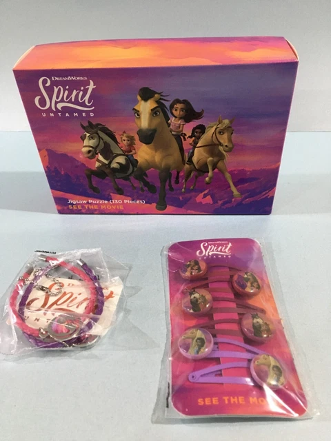 DREAMWORKS SPIRIT UNTAMED Girls Toys & Poster With Craft Instructions £ ...