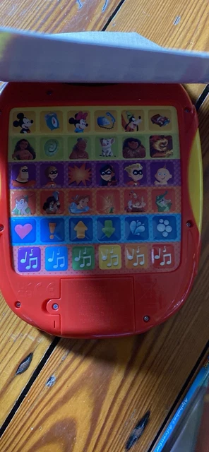 DISNEY PIXAR MY First Smart Pad Electronic Reader & 8 Book Library ...