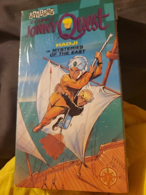 CLASSIC JOHNNY QUEST VHS Tape Hadji Cartoon Network Bonus Tunes Vintage ...