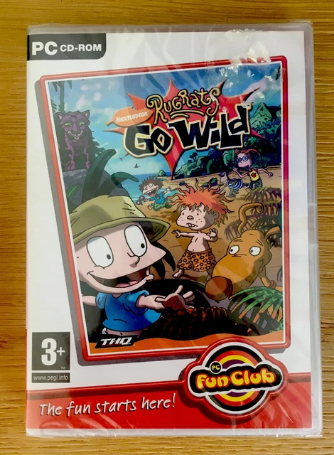 NICKELODEON RUGRATS GO Wild PC CD-ROM nuovo e sigillato posta gratuita ...