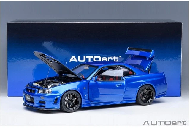 AUTOART NISSAN SKYLINE GT-R (R34) NISMO Z-tune 1:18 77462 £198.99 - PicClick UK