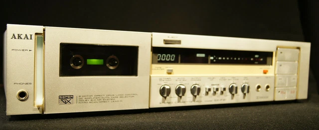 AKAI GX-F31 STEREO Cassette Deck, Direct Drive, Super Gx Glass Heads EUR 278,95 - PicClick IT