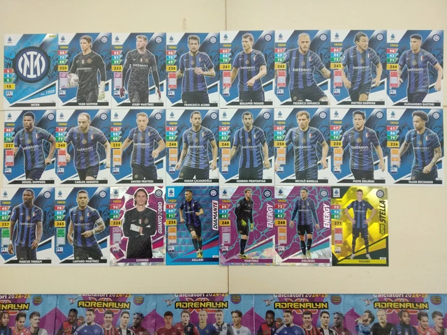 PANINI CALCIATORI ADRENALYN 2024-25 2025 Fiorentina Squadra Completa 18 Card EUR 8,00 - PicClick IT