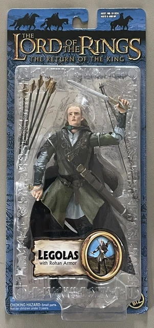 THE LORD OF The Rings Return of The King Legolas in Rohan Armor ToyBiz ...