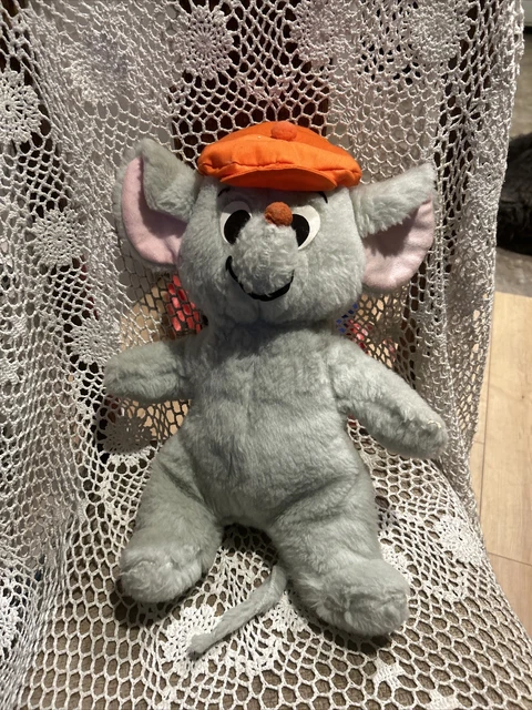 RARE 16& VINTAGE Walt Disney The Rescuers Mouse BERNARD Stuffed Plush ...