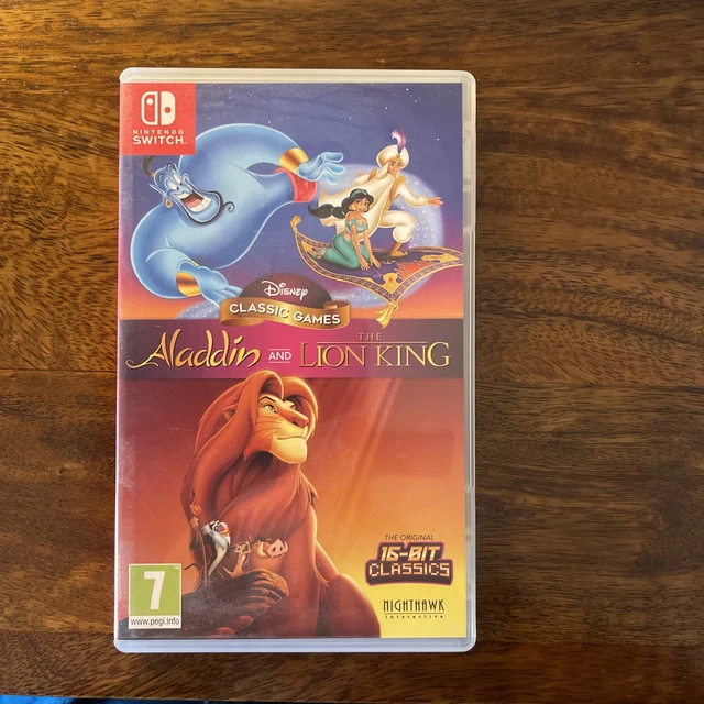 NINTENDO SWITCH- DISNEYS Aladdin & The Lion King £18.57 - PicClick UK
