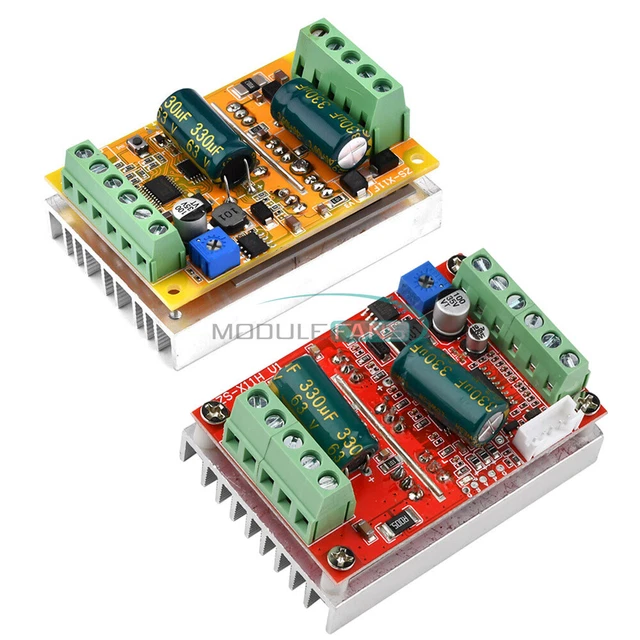 BLDC 3 PHASE PWM Hall Motor Controller DC Brushless Driver Board 380W ...