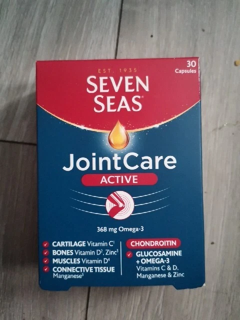 SEVEN SEAS JOINTCARE Active Glucosamine Chondroitin 30 Capsules £12.99 ...