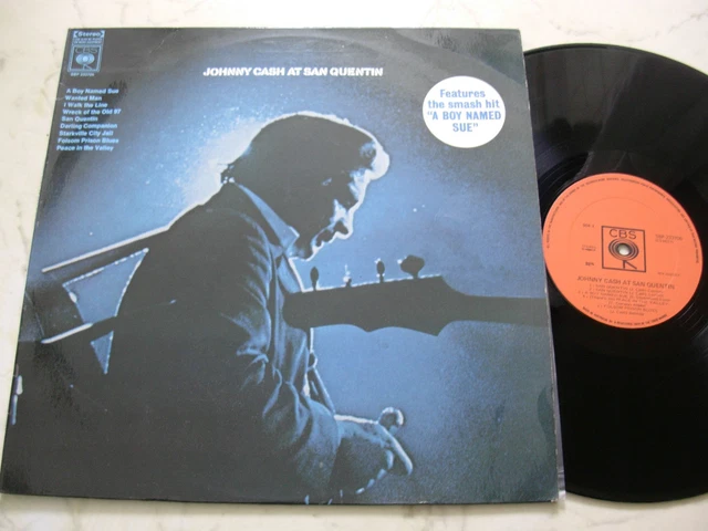 JOHNNY CASH AT San Quentin Rare Australie CBS Pressing EUR 100,84 ...