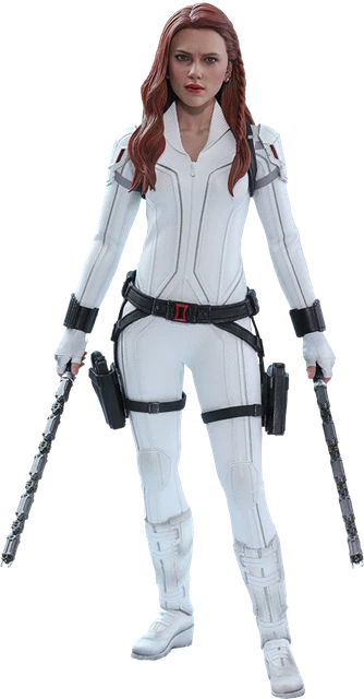 MARVEL BLACK WIDOW Natasha Snow Suit Scarlett Johansson MMS601 Hot Toys ...