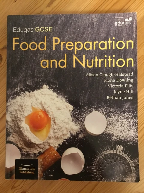 EDUQAS GCSE FOOD Preparation and Nutrition Textbook £12.94 - PicClick UK