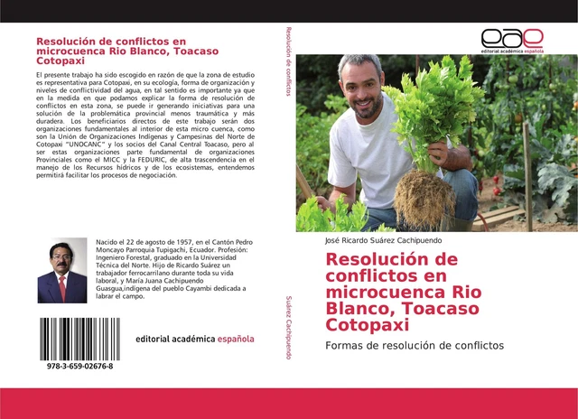 RESOLUCIÓN DE CONFLICTOS en microcuenca Rio Blanco, Toacaso Cotopaxi José Ricard EUR 54,90 ...