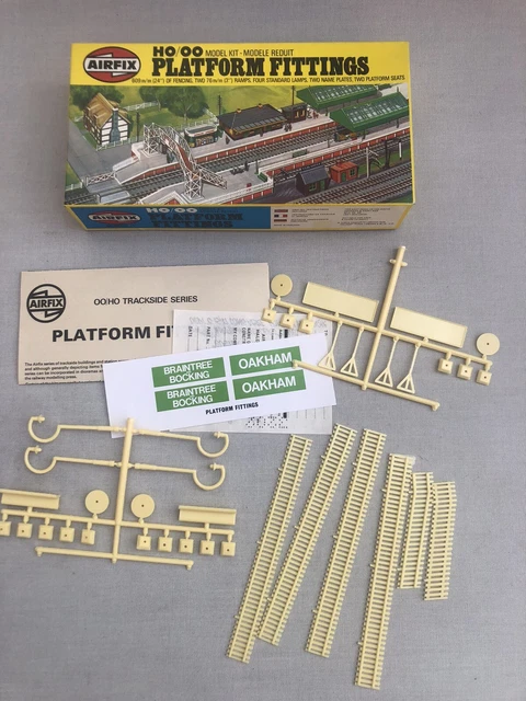 VINTAGE AIRFIX 03607-4 HO/OO Platform Fittings Series 3 Model Kit ...