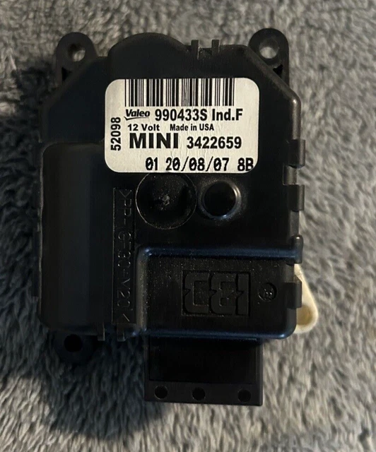 MOTEUR VOLET CLAPET Ventilation Chauffage Clim Mini Cooper 2 R56 ...