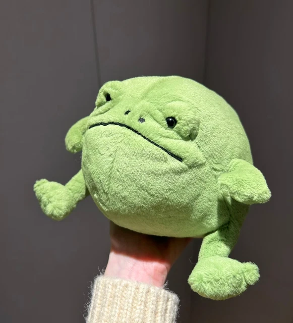 POPULAR JELLYCAT RICKY Rain Frog Plush - Rare Grumpy Style with Tags ...