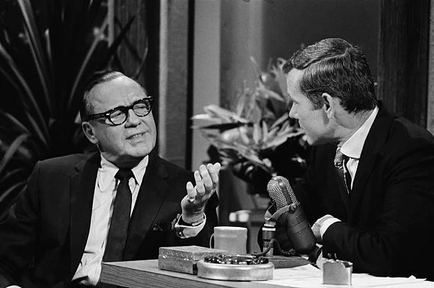 JOHNNY CARSON SHOW Actor comedian Jack Benny Old TV Photo EUR 6,53 - PicClick FR