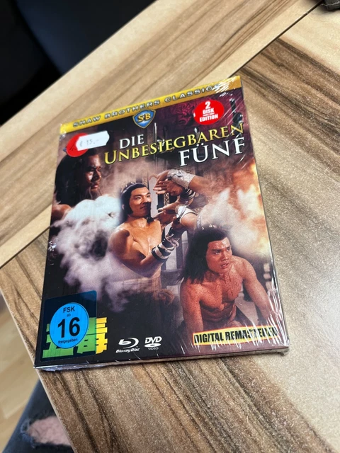 BLU RAY FILM NEU OVP Die unbesiegbaren Fünf 2 Disc Edition Shaw Brothers EUR 7,00 - PicClick DE