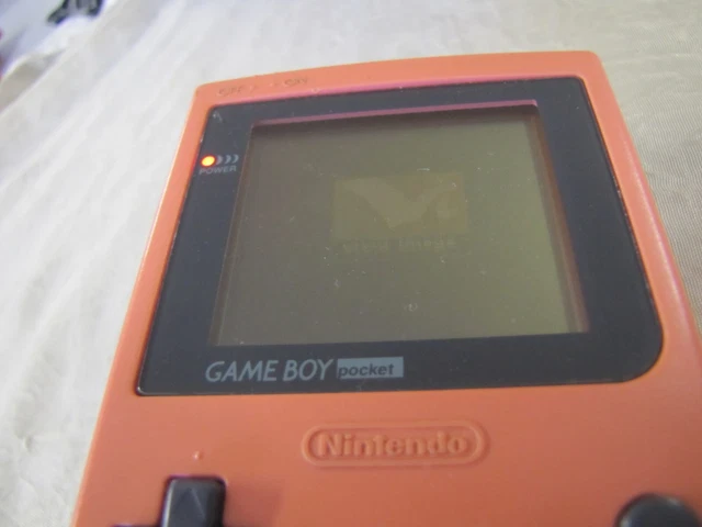 NINTENDO CONSOLE GAME Boy Pocket Mgb 001 Rose Sans Cache Pile EUR 45,50 ...