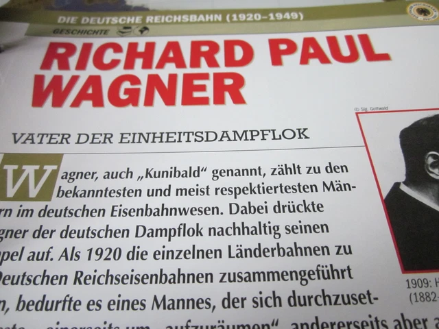 DEUTSCHE EISENBAHNGESCHICHTE N DR 1920-1949 Richard Paul Wagner ...