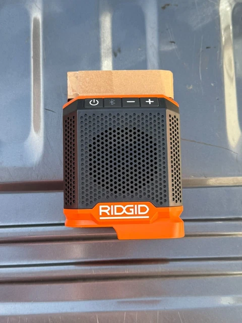 RIDGID 18V CORDLESS Bluetooth Speaker (Tool Only) $82.18 - PicClick AU