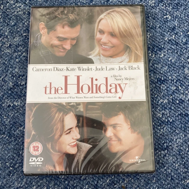 THE HOLIDAY R2 Dvd Cameron Diaz Kate Winslet Jude Law Jack Black New ...