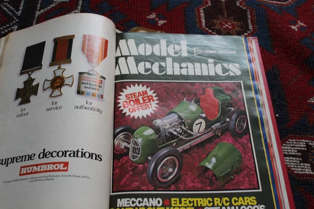 MODEL MECHANICS MAGAZINES in binder from Feb 1979 to March 1980 £16.00 ...