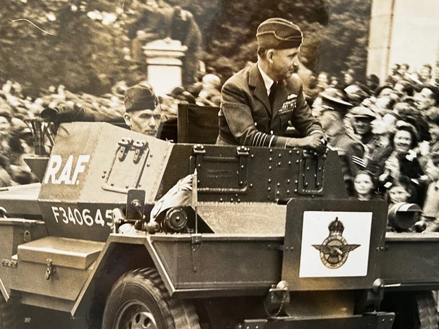 ORIGINAL WW2 RAF marshal of raf lord ARTHUR TEDDER shaef photograph £9. ...