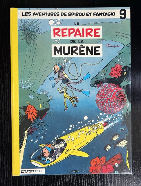 SPIROU:SUBLIME RARE 3EME Dos Rond Repaire De La Murène 70 Craquant Neuf ...