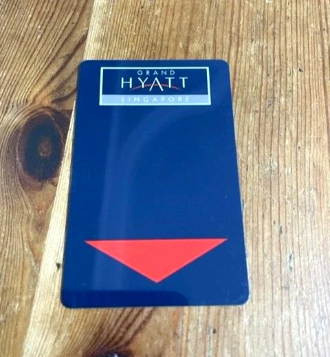 SINGAPORE GRAND HYATT Hotel Room Key Card (RC-007) $5.99 - PicClick