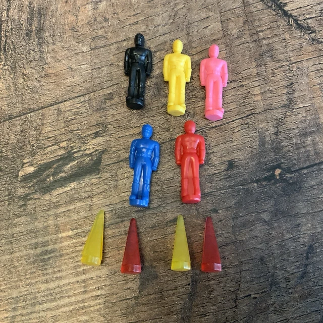 VINTAGE MIGHTY MORPHIN Power Rangers Megazord Mini Figs Action Figures ...