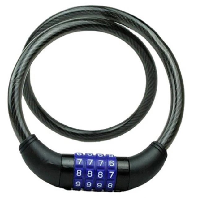 ELECTRIC BIKES BICYCLE Lock Cycling Wire Lock Compatibility ABS Plastic ...