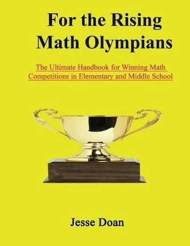 JESSE DOAN FOR the Rising Math Olympians (Poche) EUR 30,64 - PicClick FR