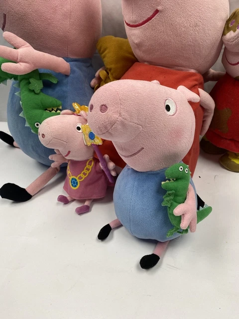 PEPPA PIG PLUSH Toy Bundle Mummy Daddy George Puddles B159 C57 £5.95 ...