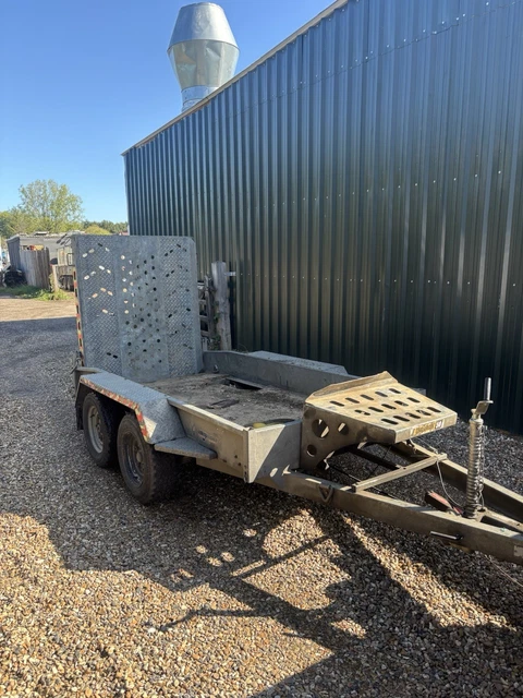 INDESPENSION TWIN AXLE Plant Trailer 2800kg £1,638.68 - PicClick UK