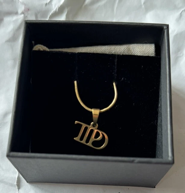 TAYLOR SWIFT THE Tortured Poets Department TTPD Necklace £75.00 ...