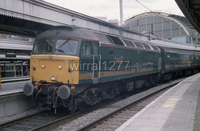 ORIGINAL RAILWAY PHOTOGRAPHIC negative Class 47 47815 at Paddington £3. ...