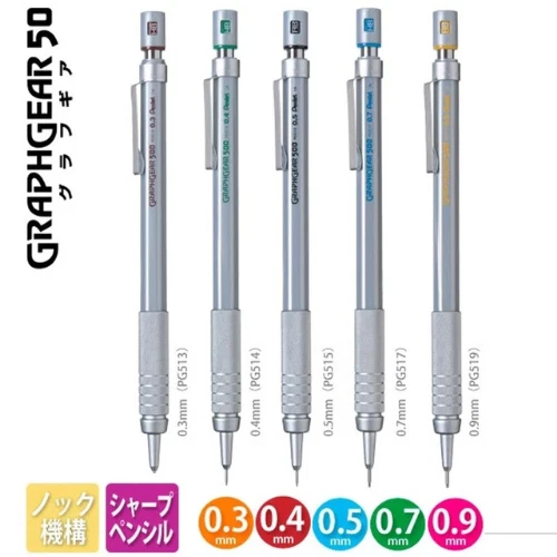 PENTEL GRAPHGEAR PRECISION Mechanical Pencil for Drawing & Drafting $27 ...