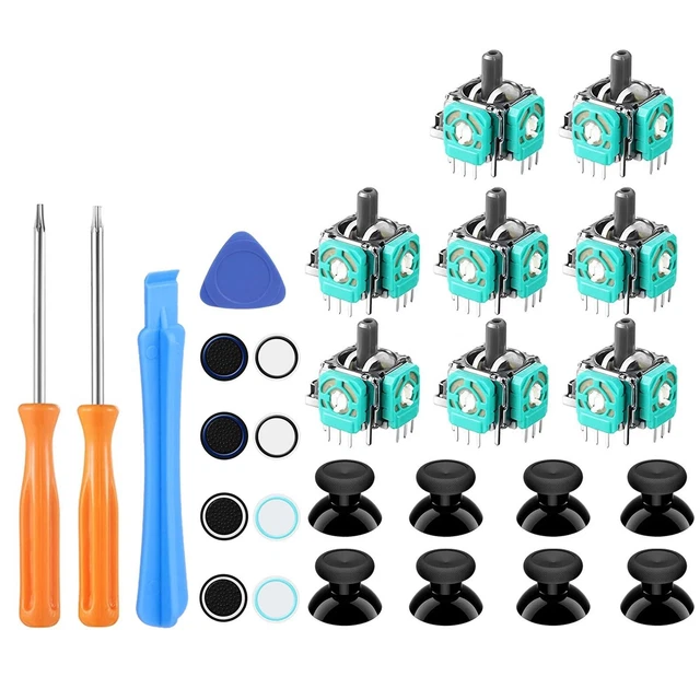 ANALOG JOYSTICK REPLACEMENT Kit for Xbox One Controllers Includes 8 ...