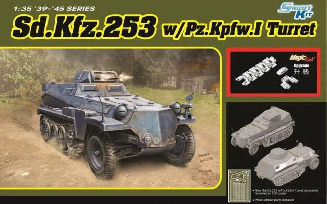 MINIATURE WAGONS CHARS Réservoir Model Kit De Montage Dragon Sd.kfz ...