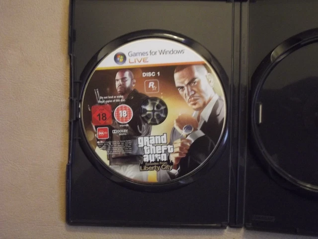 GRAND THEFT AUTO episodes from liberty city disc 1 jeu pc . EUR 1,00 ...