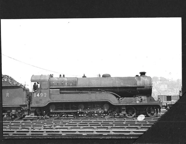 Lner Ex Gcr B4 4 6 0 1492 Lincoln 1947 Vintage Image L8203