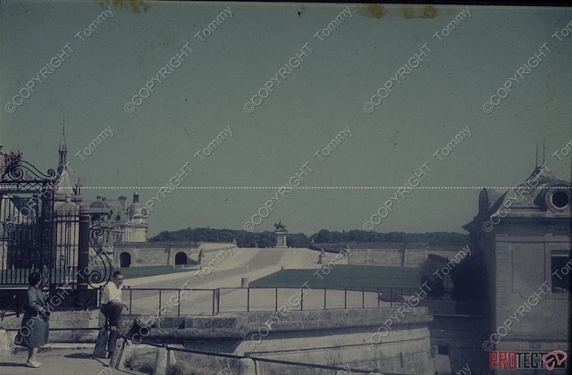 ++ ORIGINAL FARBDIA Agfacolor Front Soldaten Ostfront Bunker bau ...