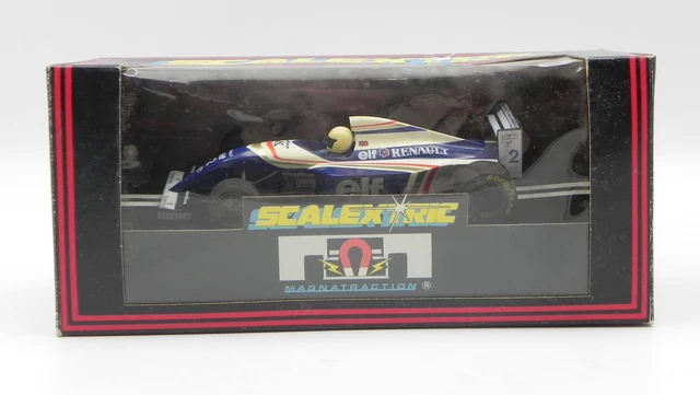 SCALEXTRIC WILLIAMS RENAULT FW15C F1 Alan Prost slot car 1:32 Ref. c ...